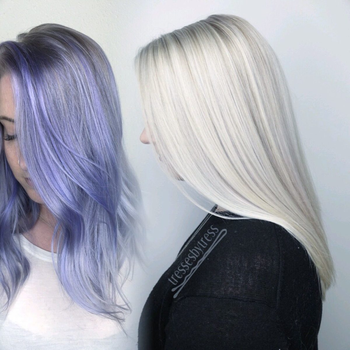 The Reasons Why We Love Platinum Purple Hair | platinum purple hair ...