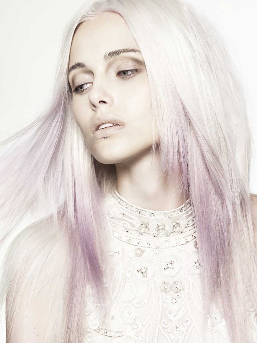 The Reasons Why We Love Platinum Purple Hair | platinum purple hair ...